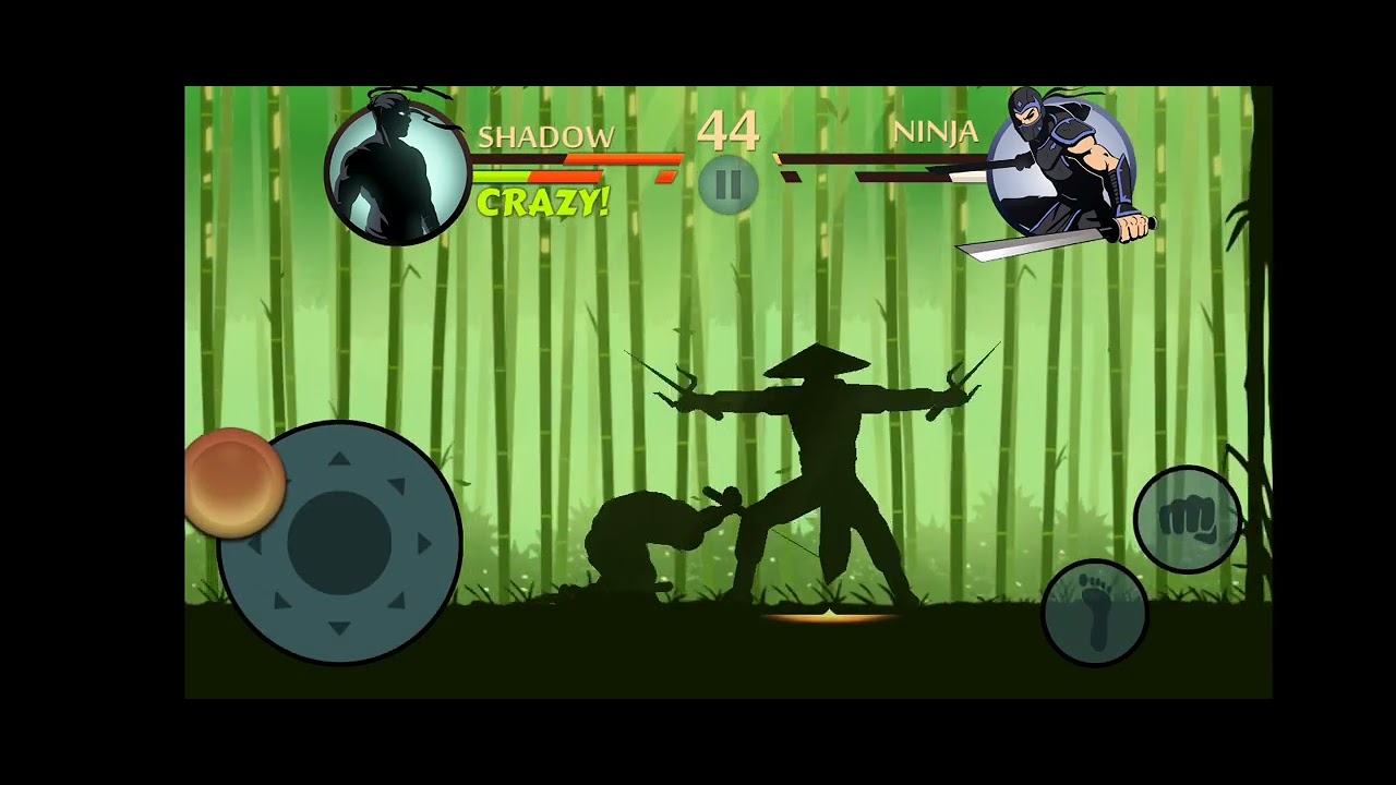 shadow fight level 7 full gameplay walkthrough (5) - YouTube