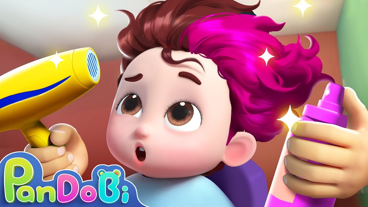 Look at My New Hairstyle | Haircut Song for Baby + More Nursery Rhymes ...