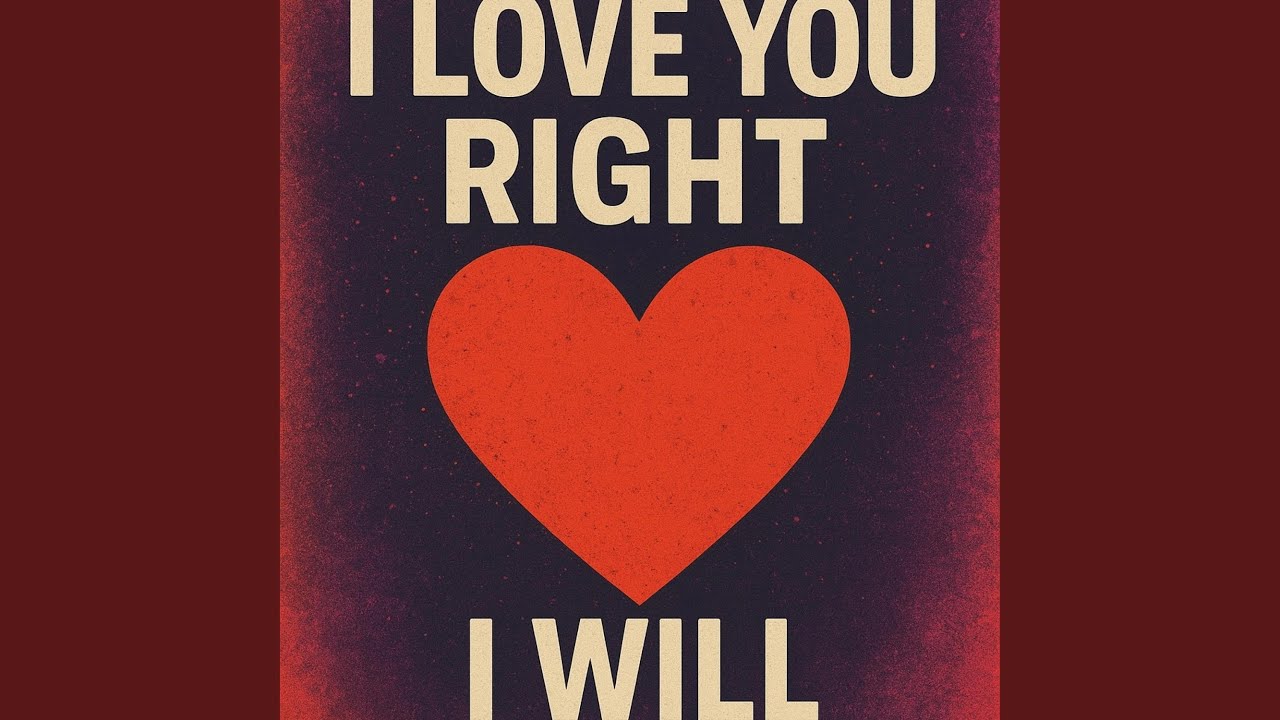 I love you right i will - YouTube