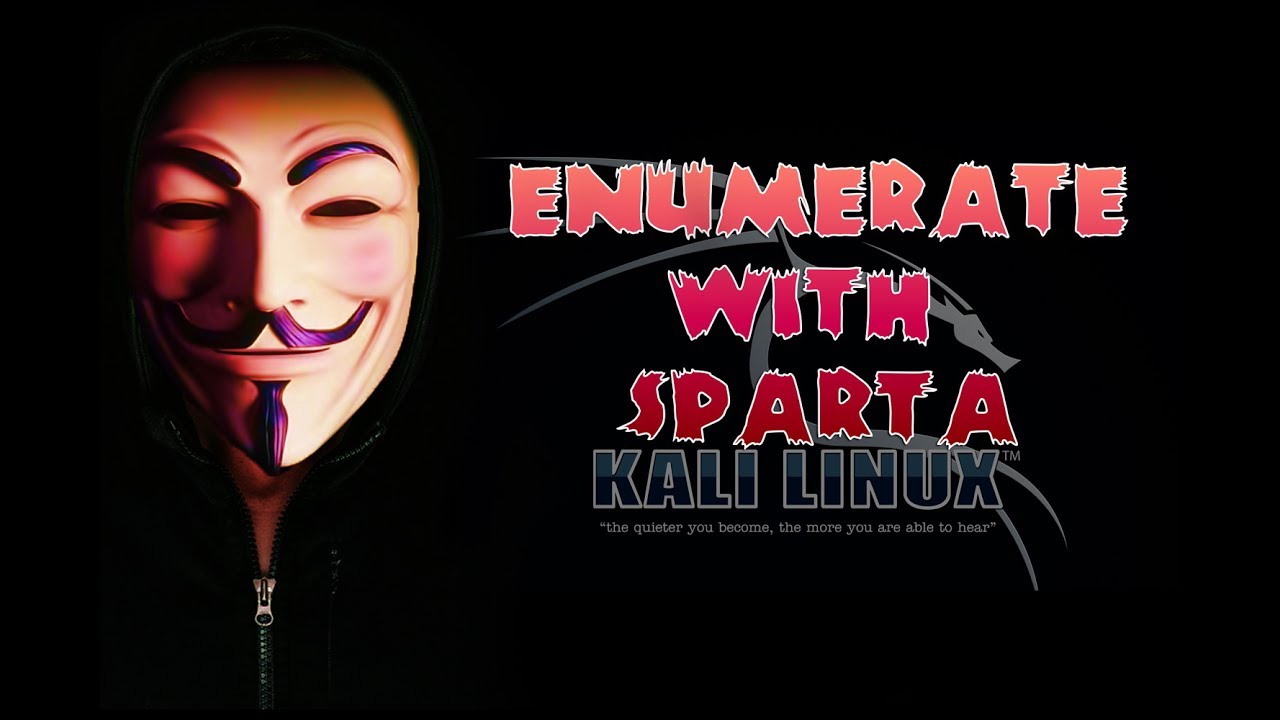 How to Enumerate with Sparta in Kali Linux - YouTube