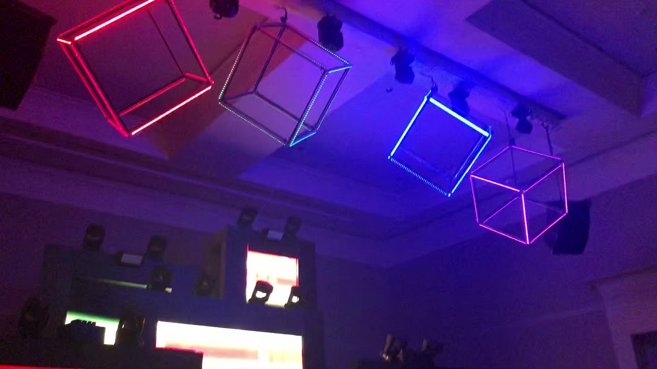 CUBOS DE LED - SHOWTIME - YouTube