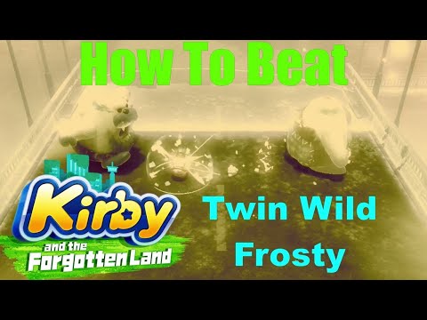 Best Way To Defeat Twin Wild Frosty Without Taking Any Damage!!! Kirby ...