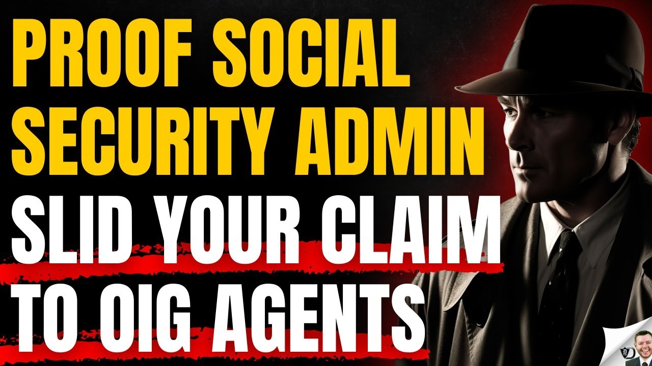 Proof That The SSA Forwarded Your Claim To The OIG Fraud Division - YouTube