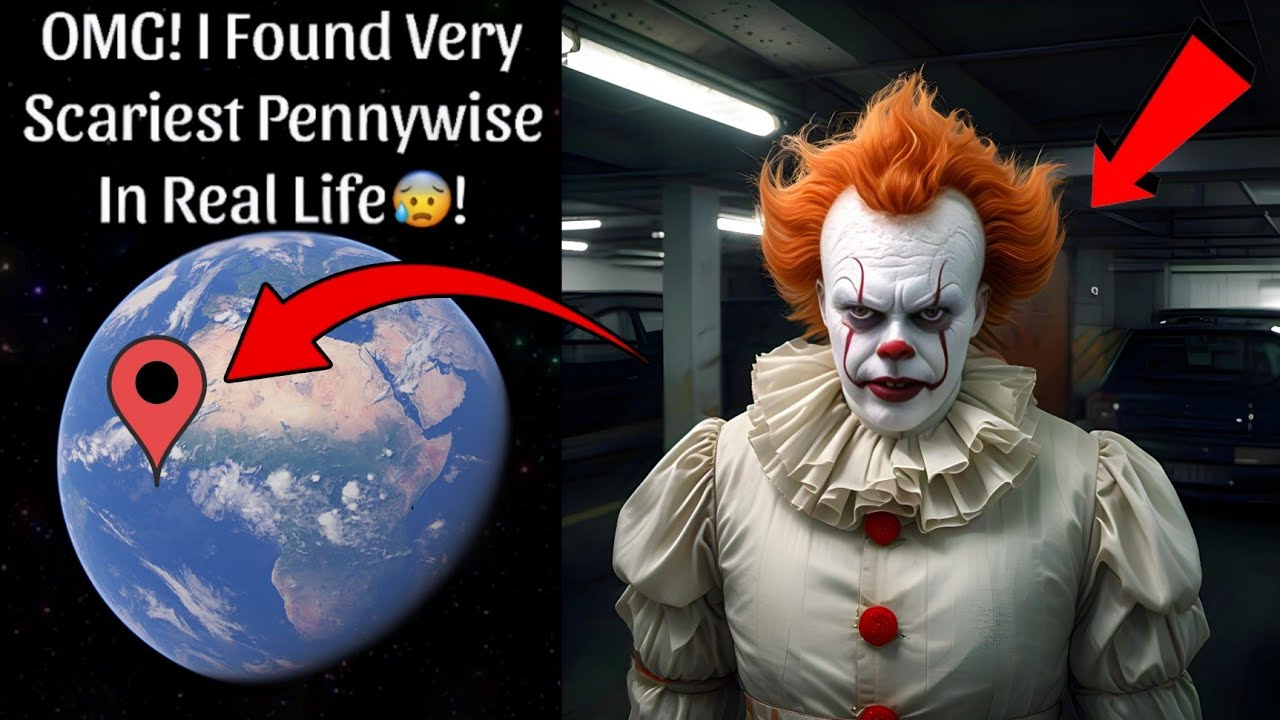 I Found Very Scary Pennywise In Real Life On Google Earth And Google ...