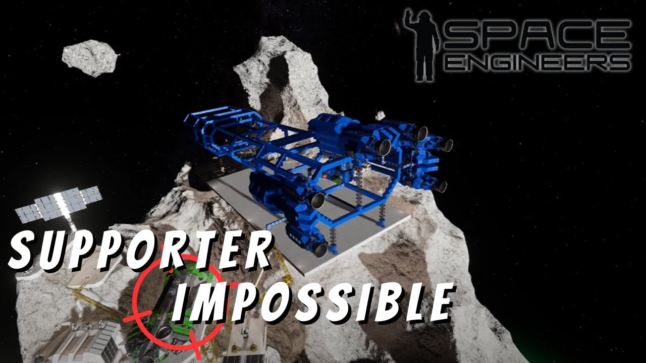 [LIVE] Supporter... Impossible - Experimental-Pommes ||| Space Engineers Supporter Survival ...