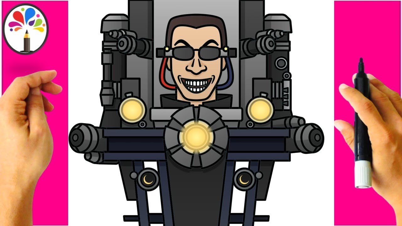 "Learn How to Draw G-Man 4.0 - Skibidi Toilet Dance (Easy Step-by-Step ...