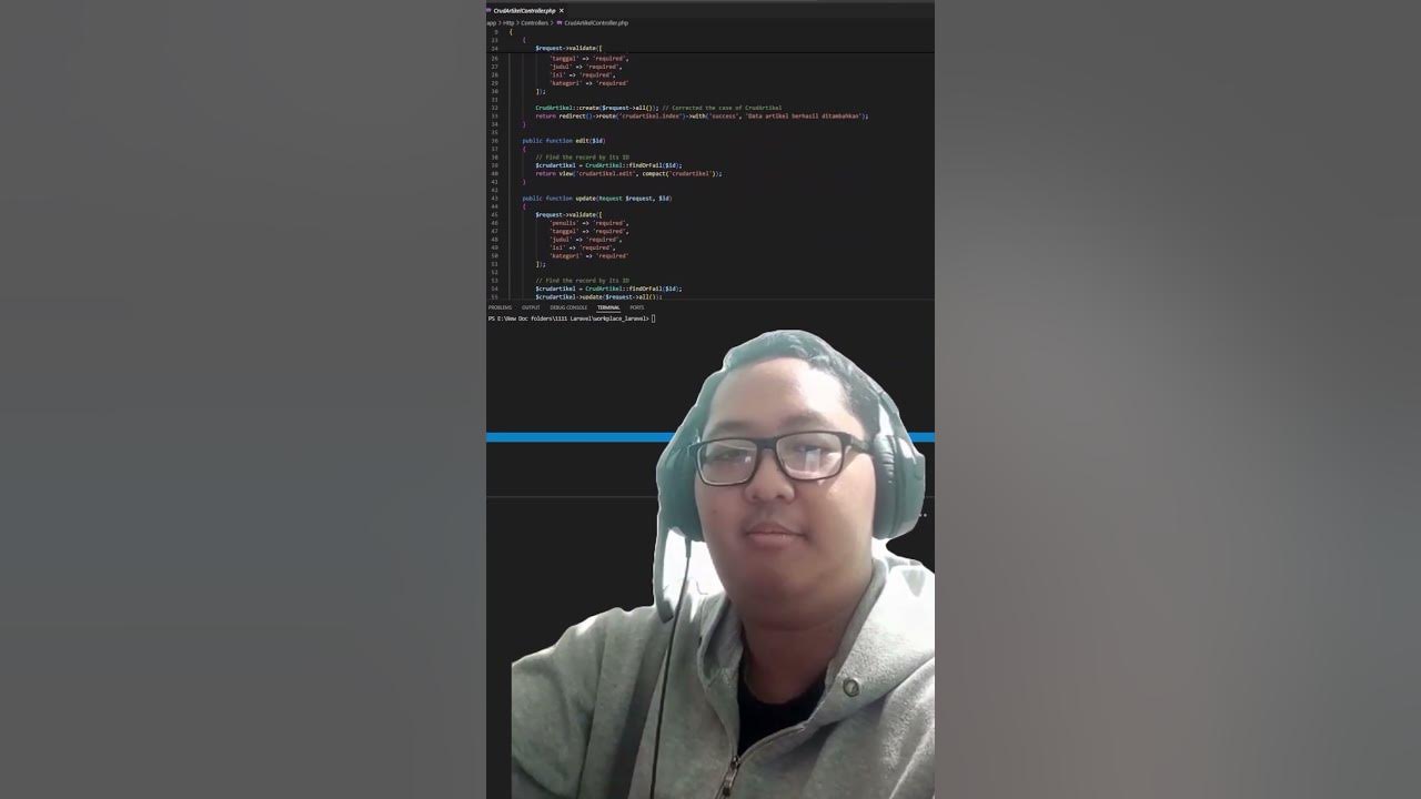 Laravel Secara Singkat Laravel Codinglanguage Beginnerfriendly Programming Short Youtube