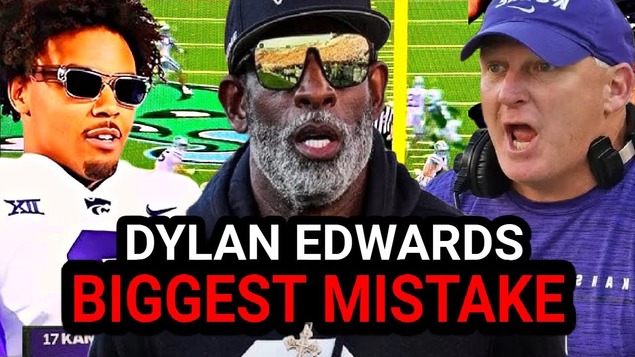 DYLAN EDWARDS Leaving Deion And Colorado Has Caught Up With Him! Kansas ...