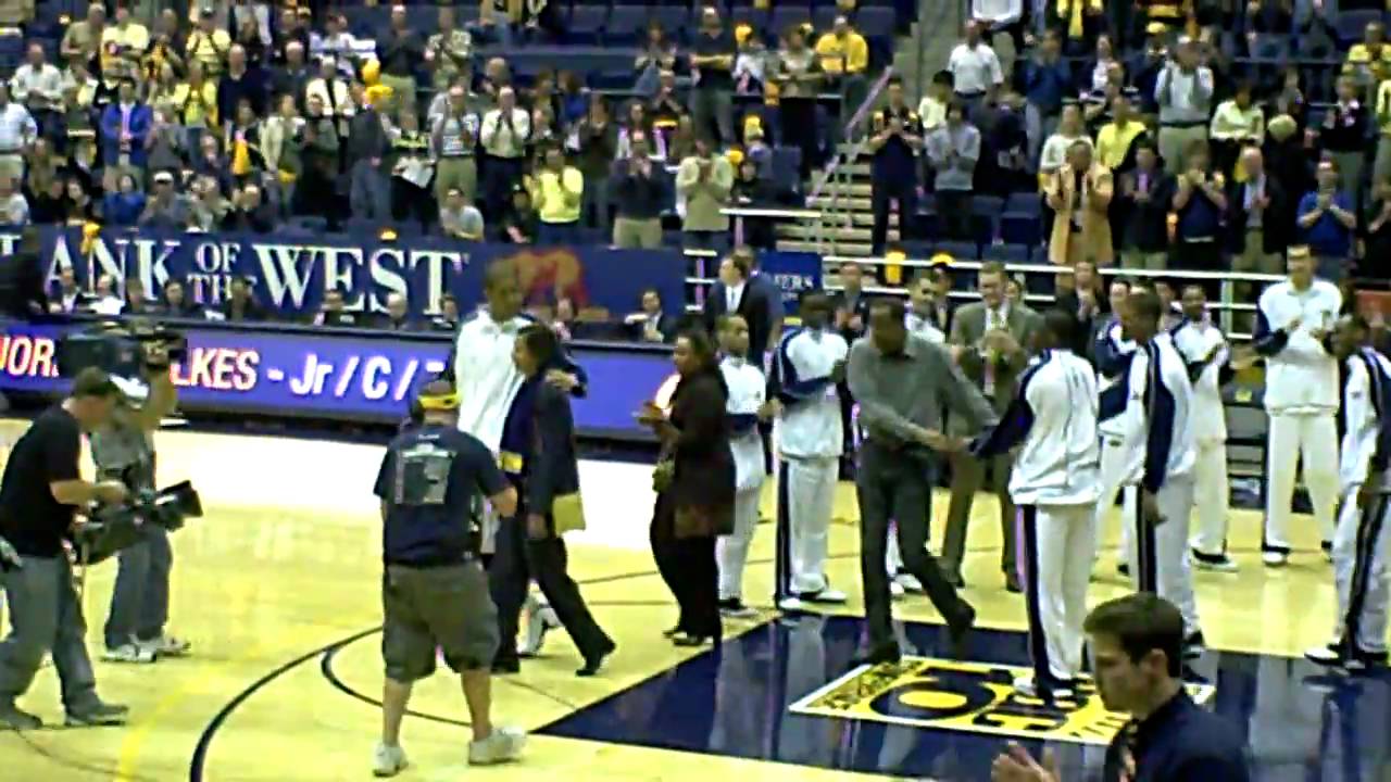 Jordan Wilkes senior day ceremony - YouTube