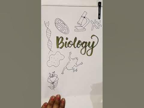 Assignment front page design || Biology front page || cover page design ...