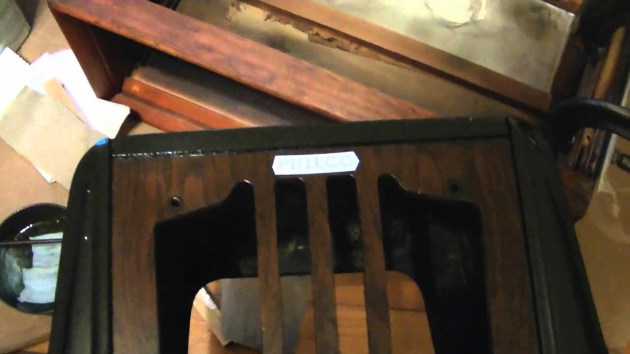 Philco 623 restoration p3o? - YouTube
