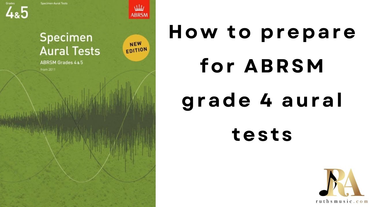 HOW TO PASS ABRSM GRADE 4 AURAL TESTS - YouTube