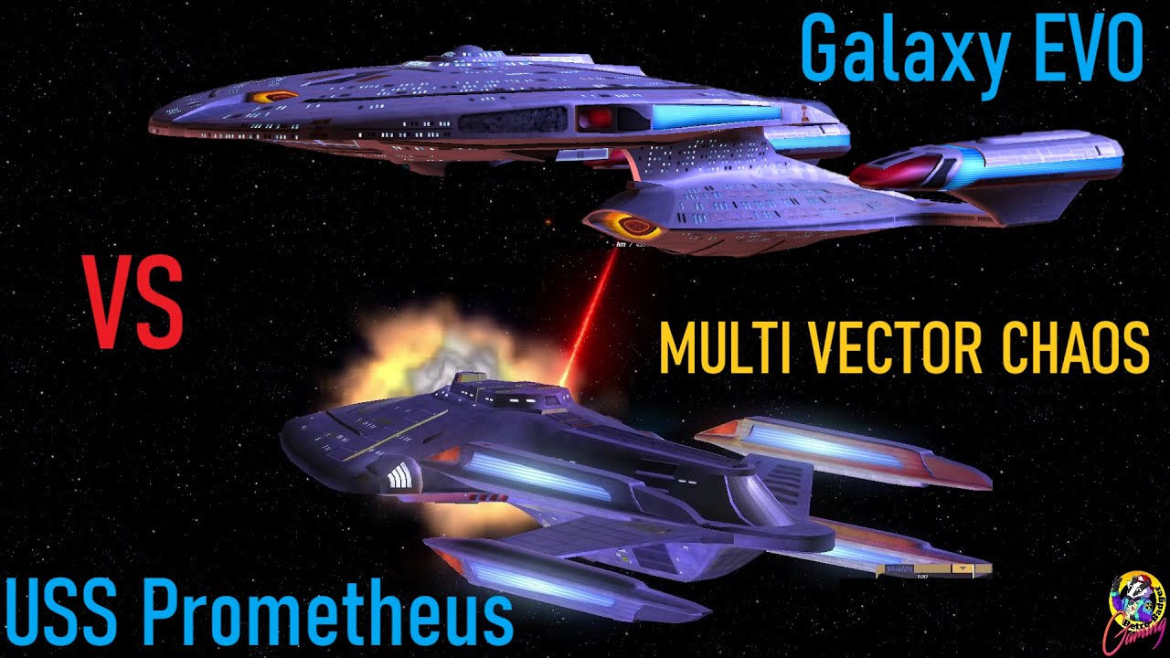 Galaxy EVO VS USS Prometheus - Hilarity Ensues - Star Trek Starship ...