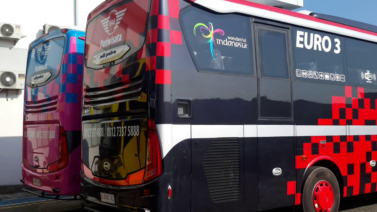 HINO R 260 CHASSIS BUS, SHD ADIPUTRO - YouTube