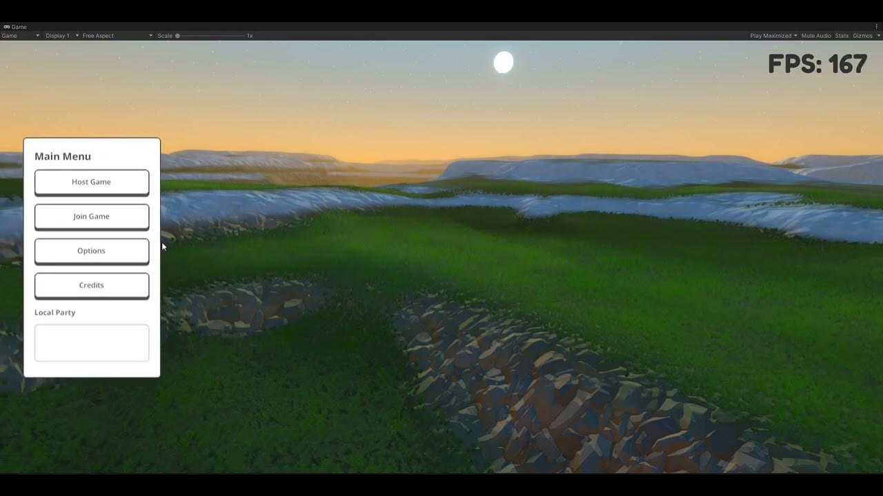 Unity Lobby & Procedural Terrain Prototype - YouTube