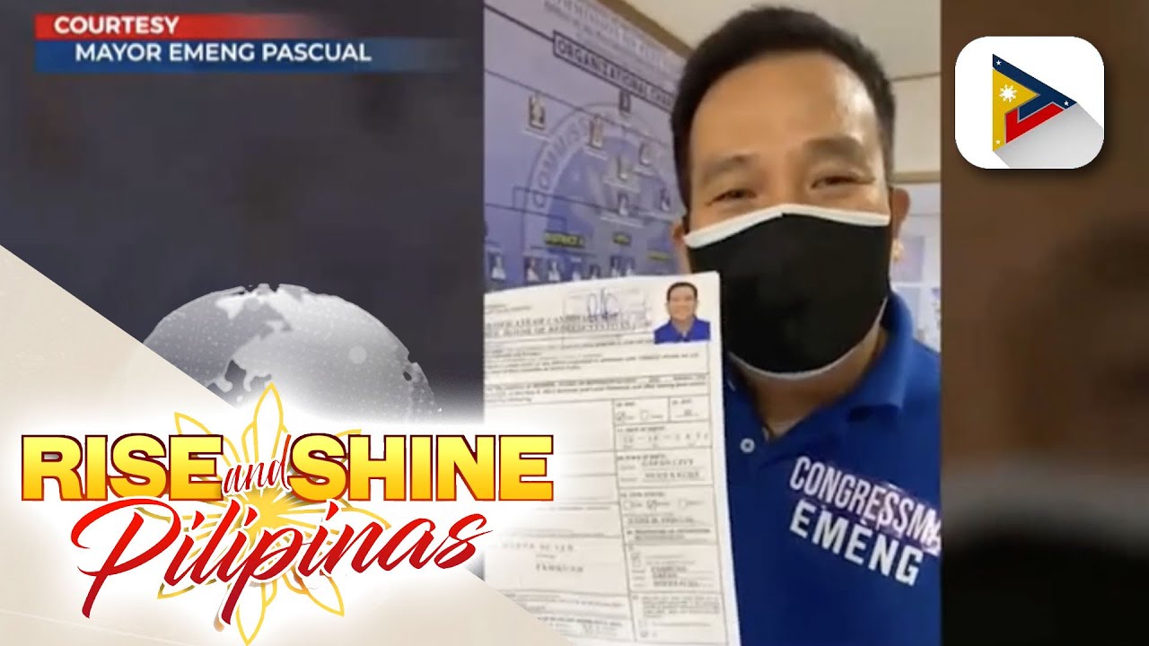 Gapan City Mayor Emerson Pascual, nag-file na rin ng COC - YouTube