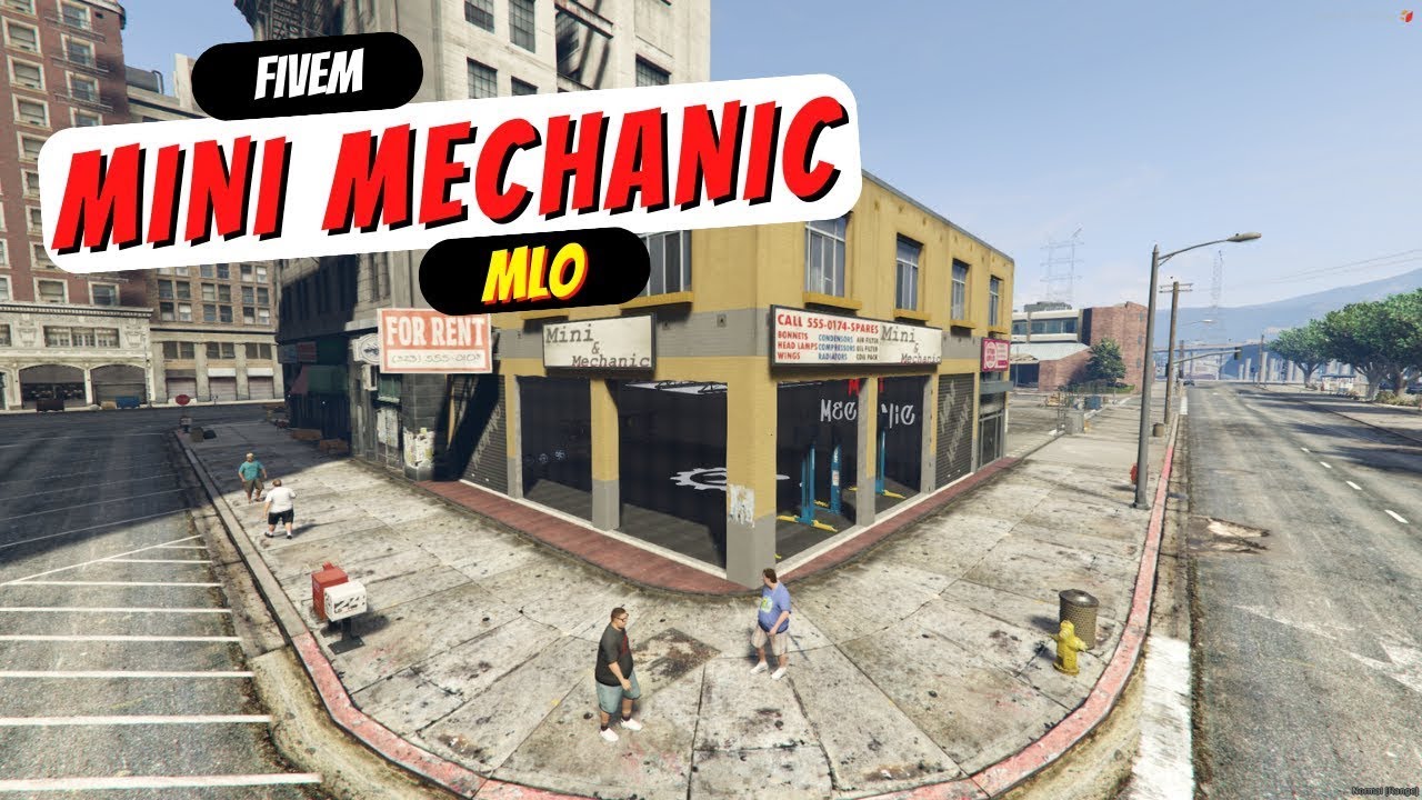 FiveM Mini Mechanic MLO | FiveM MLO | GTA 5 MLO | FiveM Mechanic Map ...