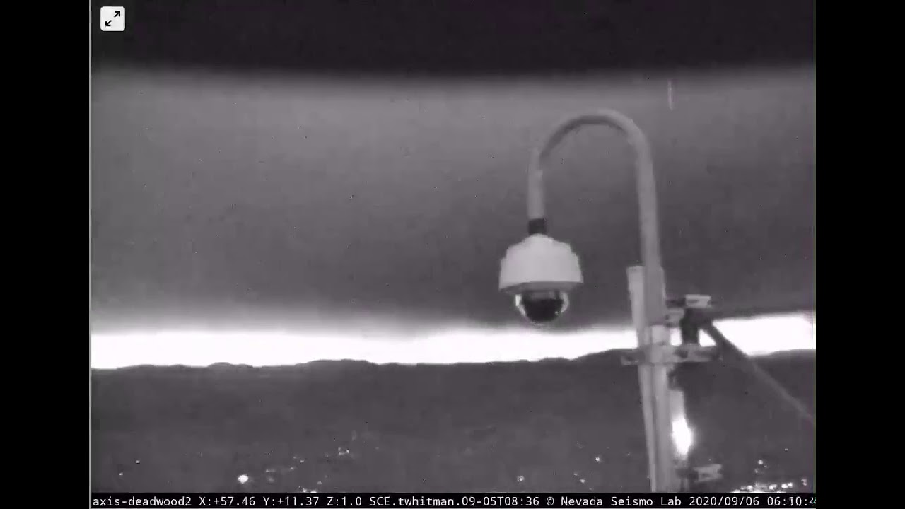 Creek fire column collapse. - YouTube