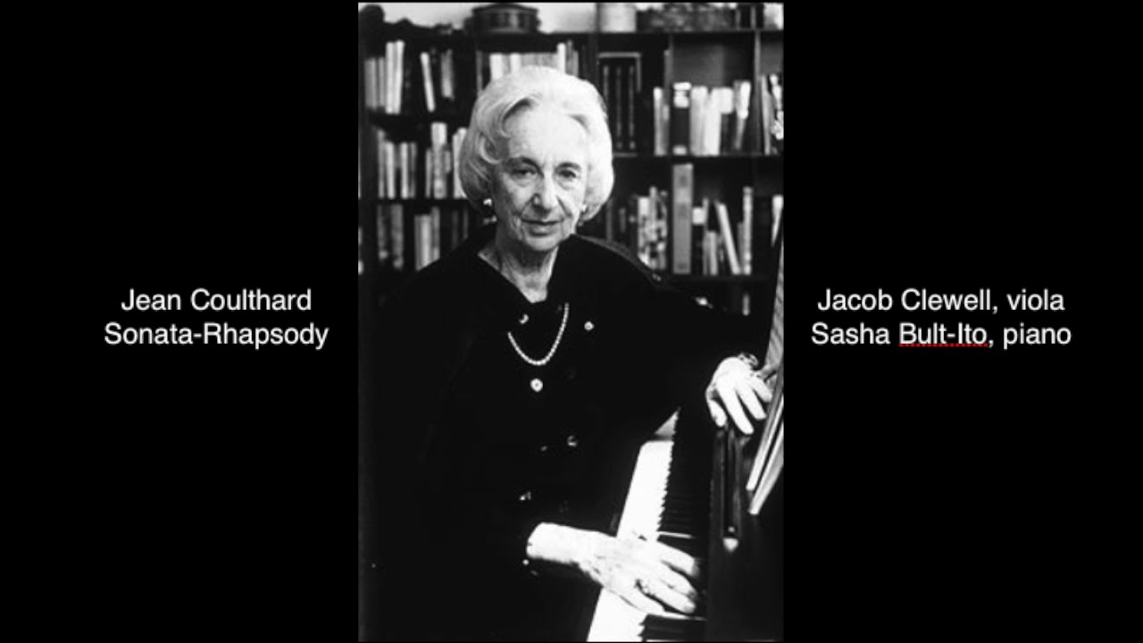 Jean Coulthard: Sonata-Rhapsody, I. Allegro - YouTube