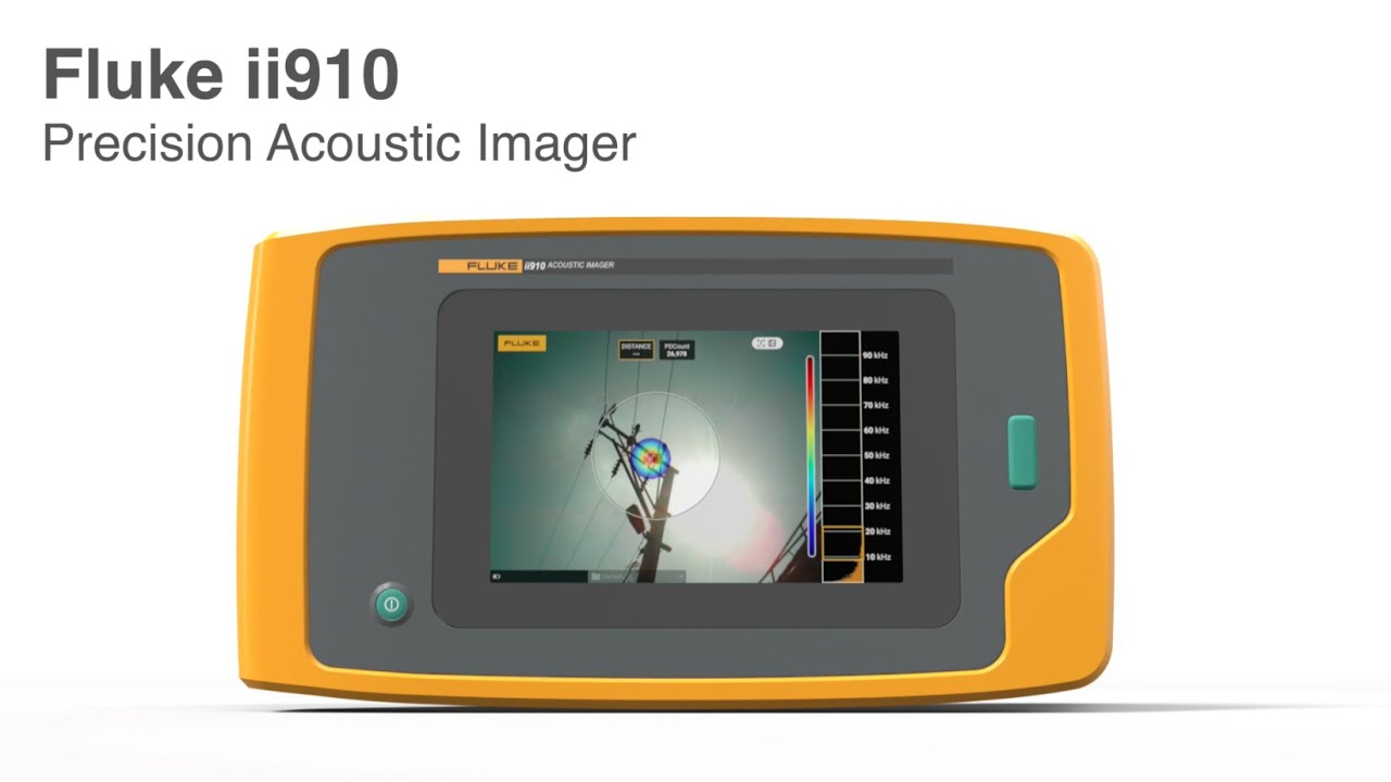 Maintenance with Fluke ii910 Precision Acoustic Imager 3D Animation by ...