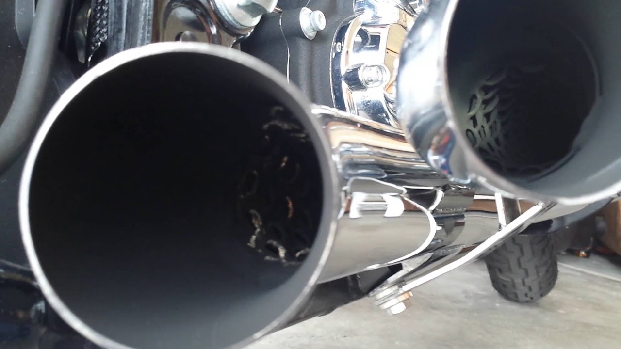 Bassani pro street turn outs - YouTube