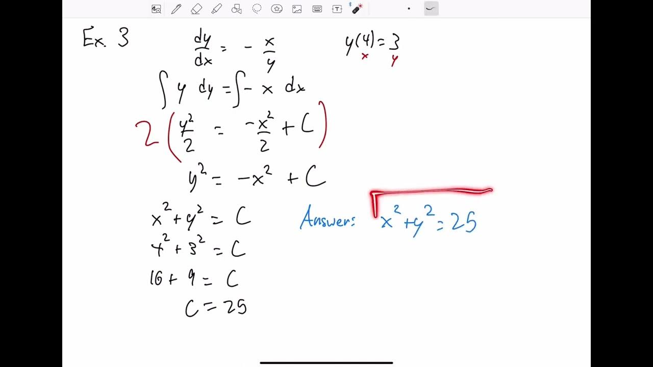 Separation of Variables Part 2 - YouTube