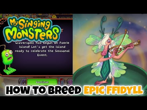 How to breed Epic Ffidyll on Faerie Island & New SEASONAL EVENT | My ...