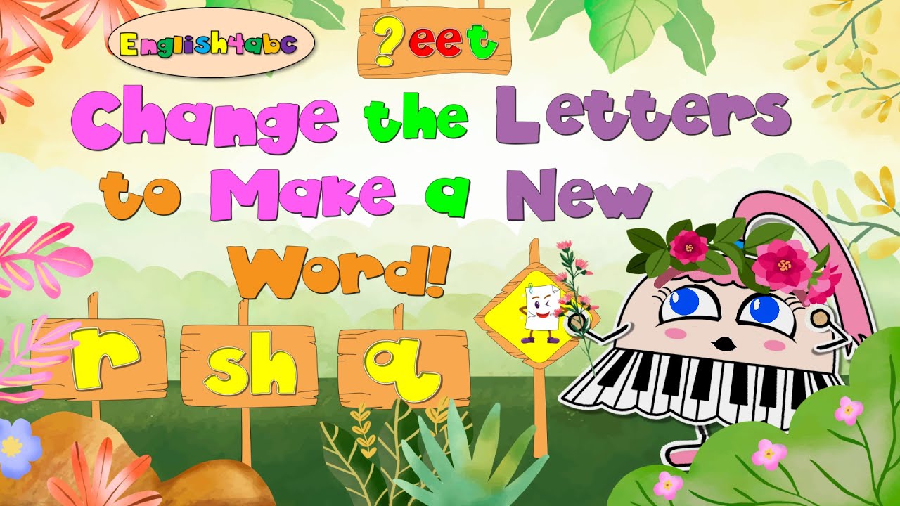 Vowels / Blends / Change the First Letter/s to Make a New Word ...