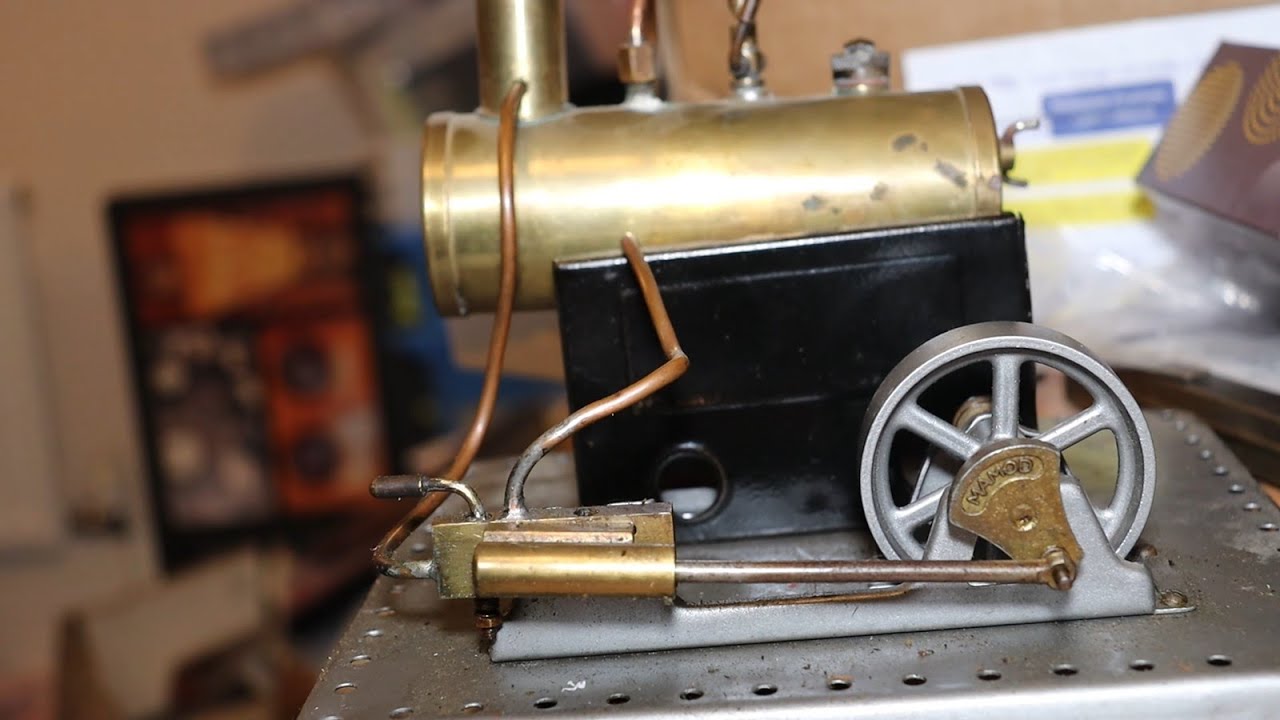 MAMOD SE2 STEAM ENGINE RESTORATION ~ PART 1# DISMANTLING THE ENGINE ...