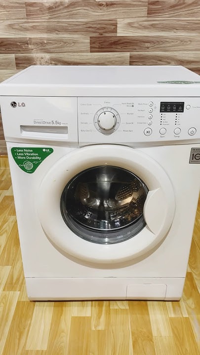 LG washing machine ( INVERTER DirectDrive 5.5 kg) - YouTube