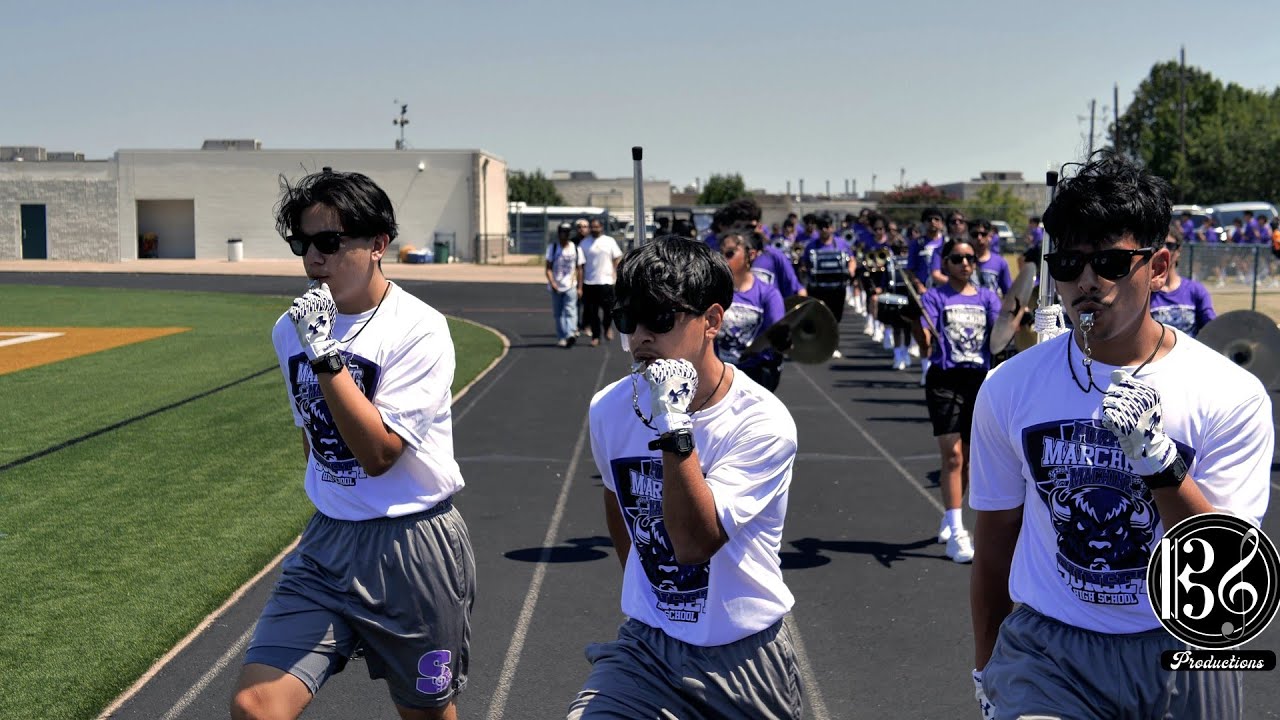 Sunset High School Marching Band - Marching Into - Wake Up - Wake Up ...