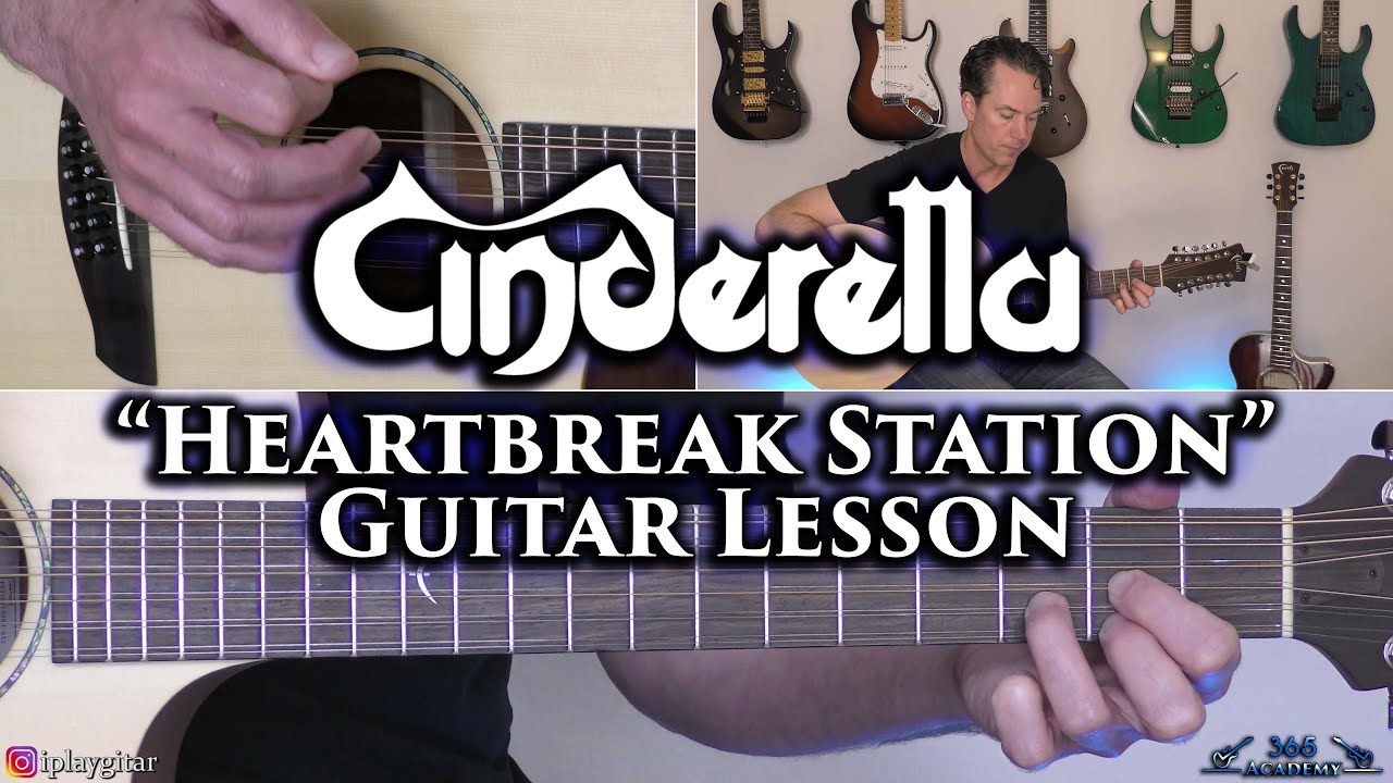 Cinderella - Heartbreak Station Guitar Lesson - YouTube