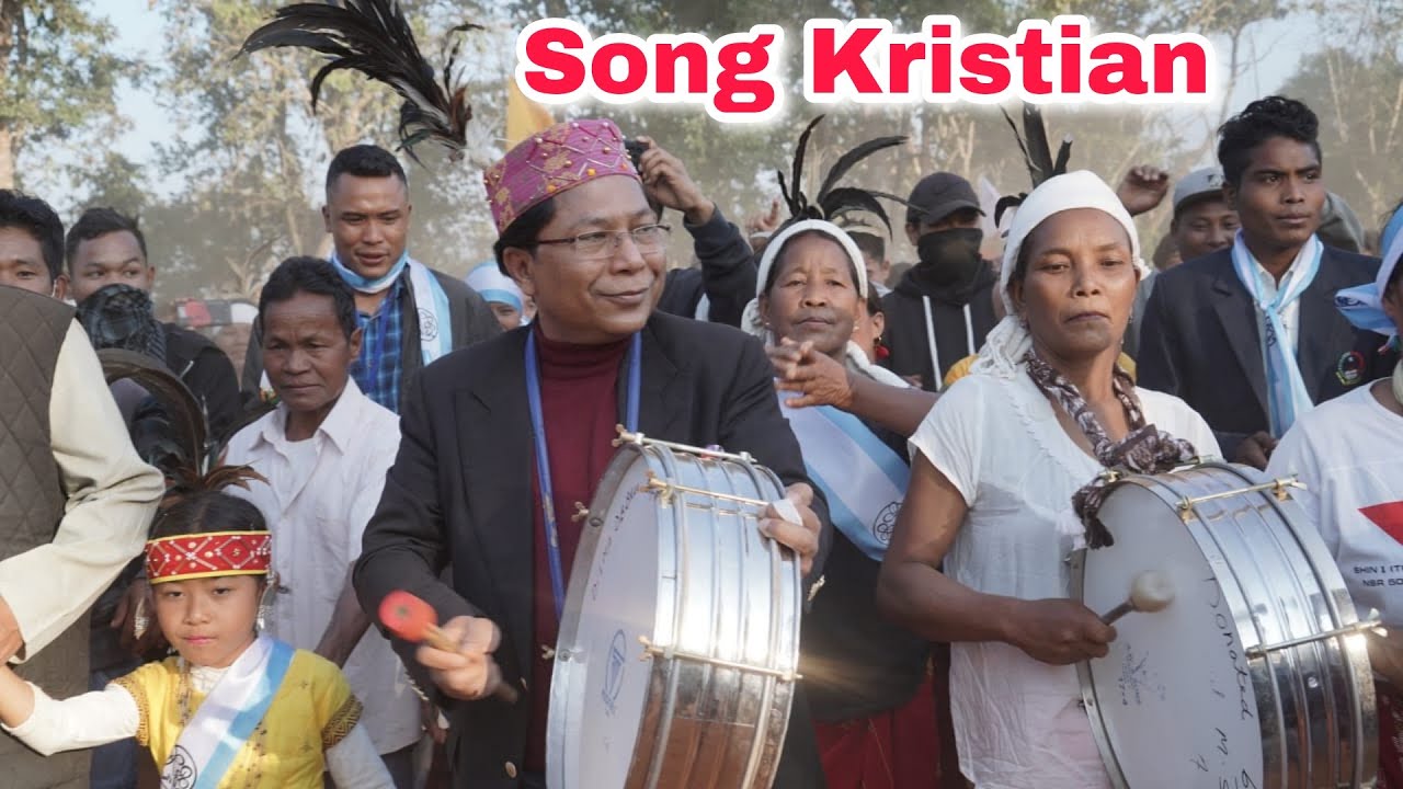 Song Kristian Dance Competition / Mukul Sangma / Songsak, East Garo ...