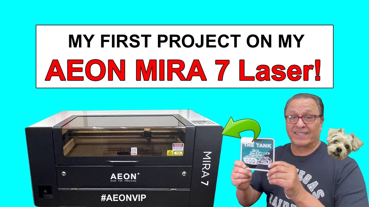 My First Project on my AEON MIRA 7 LASER! #AEONVIP @AeonLaserUSA - YouTube