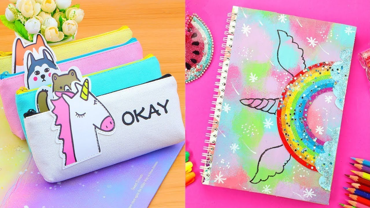8 DIY SCHOOL SUPPLIES For Back To School Very Easy Cute School Hacks Creative DIY YouTube 8-diy-school-supplies-for-back-to-school-very-easy-cute-school-hacks-creative-diy-youtube