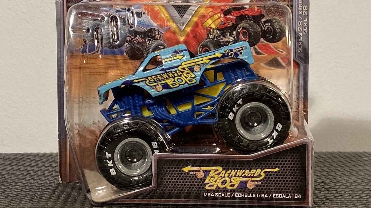 Spin Master Monster Jam BACKWARDS BOB Series 28 #2023 #MonsterMonday ...