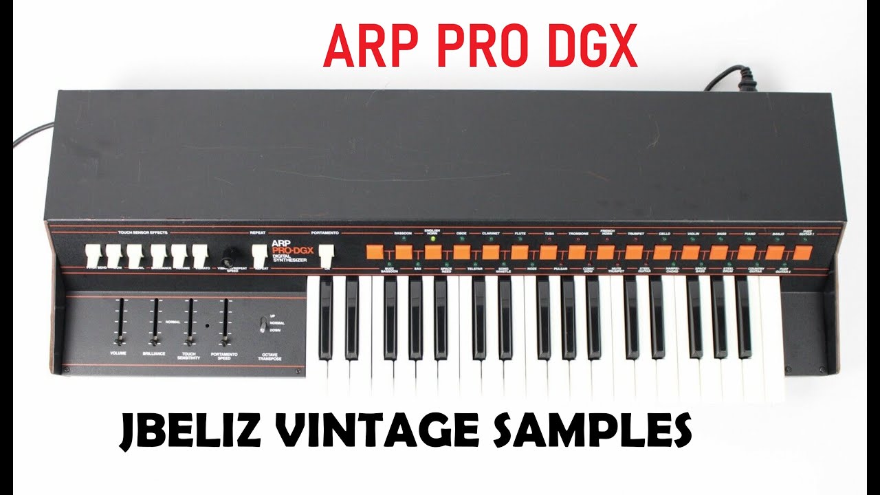 Arp Pro DGX Samples (Los Bukis) - YouTube