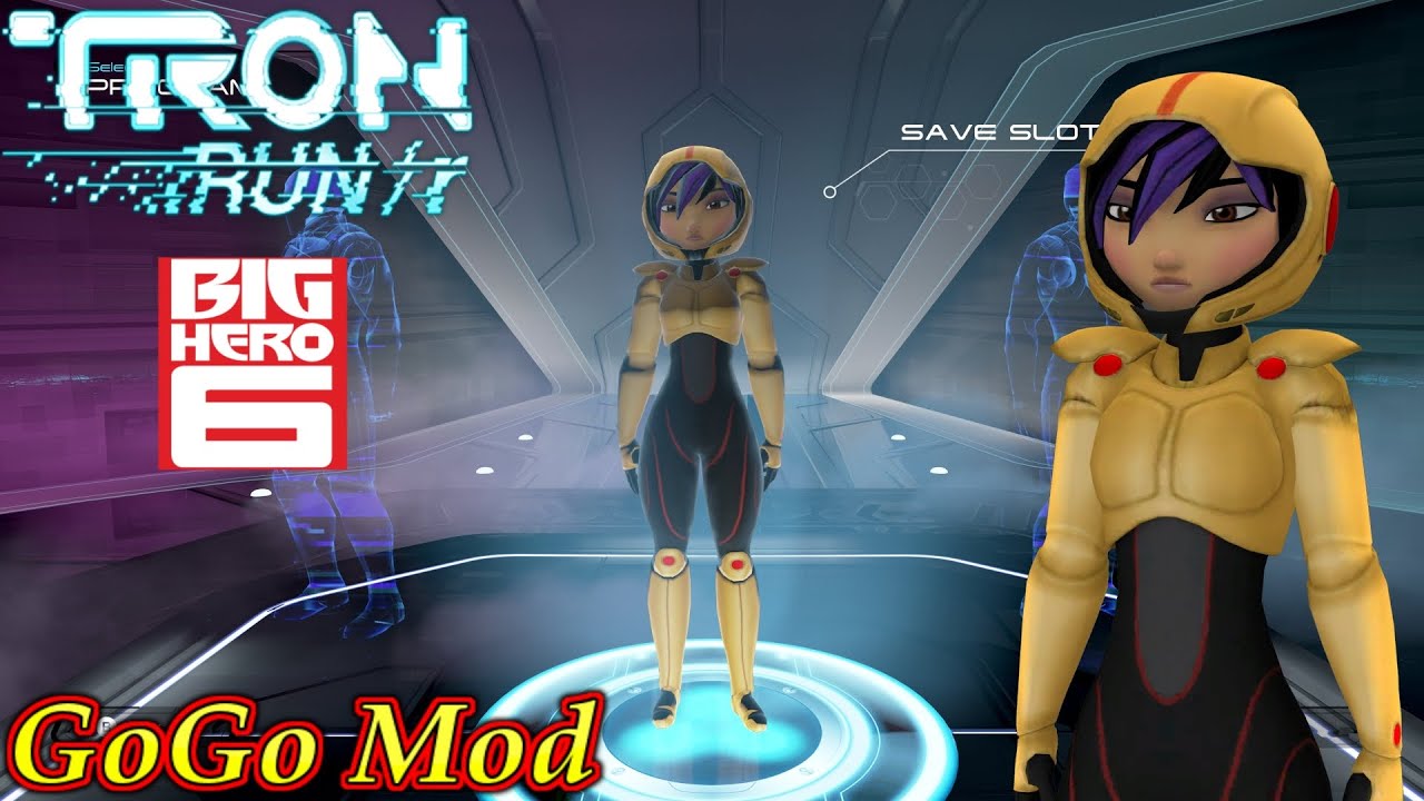 TRON RUNr Big Hero 6 GoGo Mod - YouTube