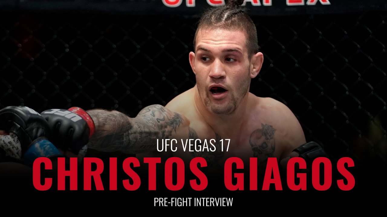 UFC Vegas 17: Christos Giagos full post-fight interview - YouTube