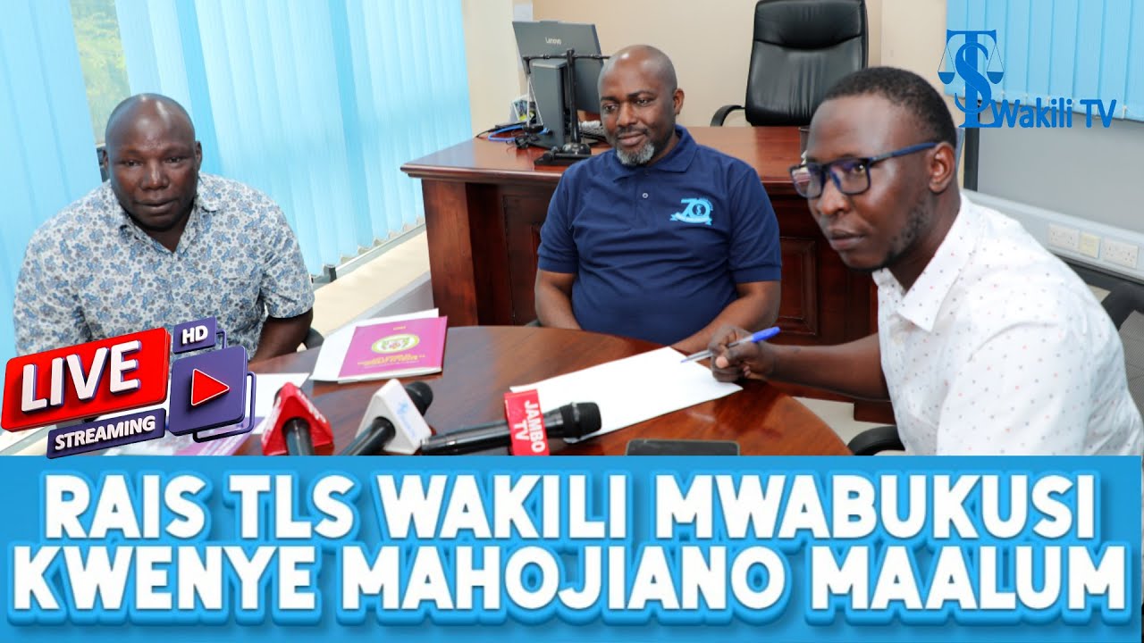 🔴LIVE: Rais TLS Wakili Mwabukusi Kwenye Mahojiano Maalum 'Maandamano ...