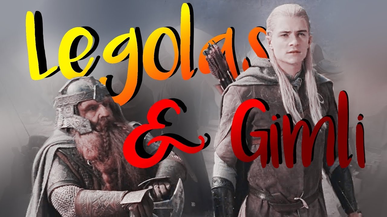 Legolas and Gimli being an iconic duo for 4 minutes straight - YouTube
