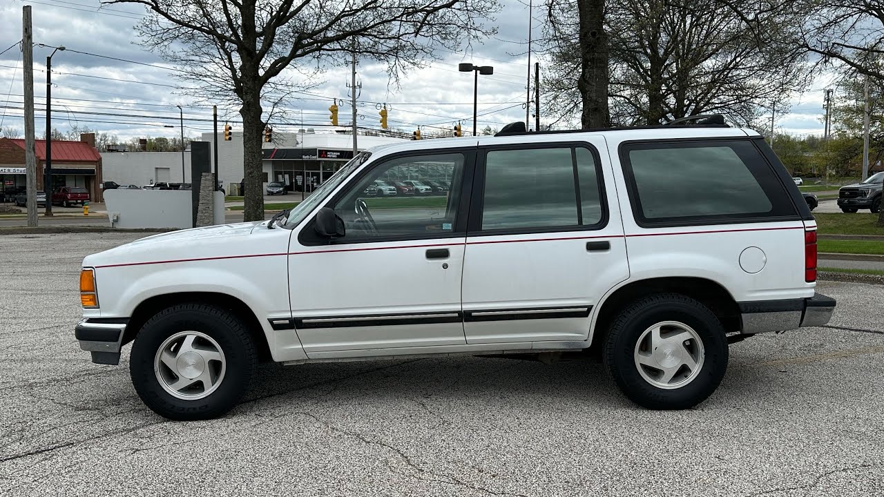 1994 FORD EXPLORER EDDIE BAUER 4X2 5 SPEED MANUAL ONLY 45K MILES - YouTube
