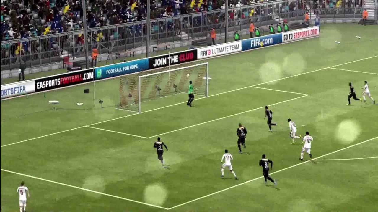| FIFA 13 | Robinho curled shot | - YouTube