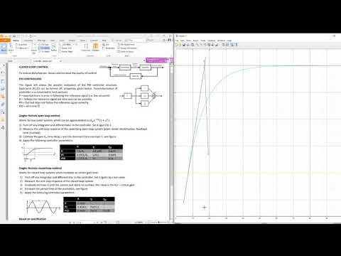 Ziegler-Nichols open loop method - YouTube