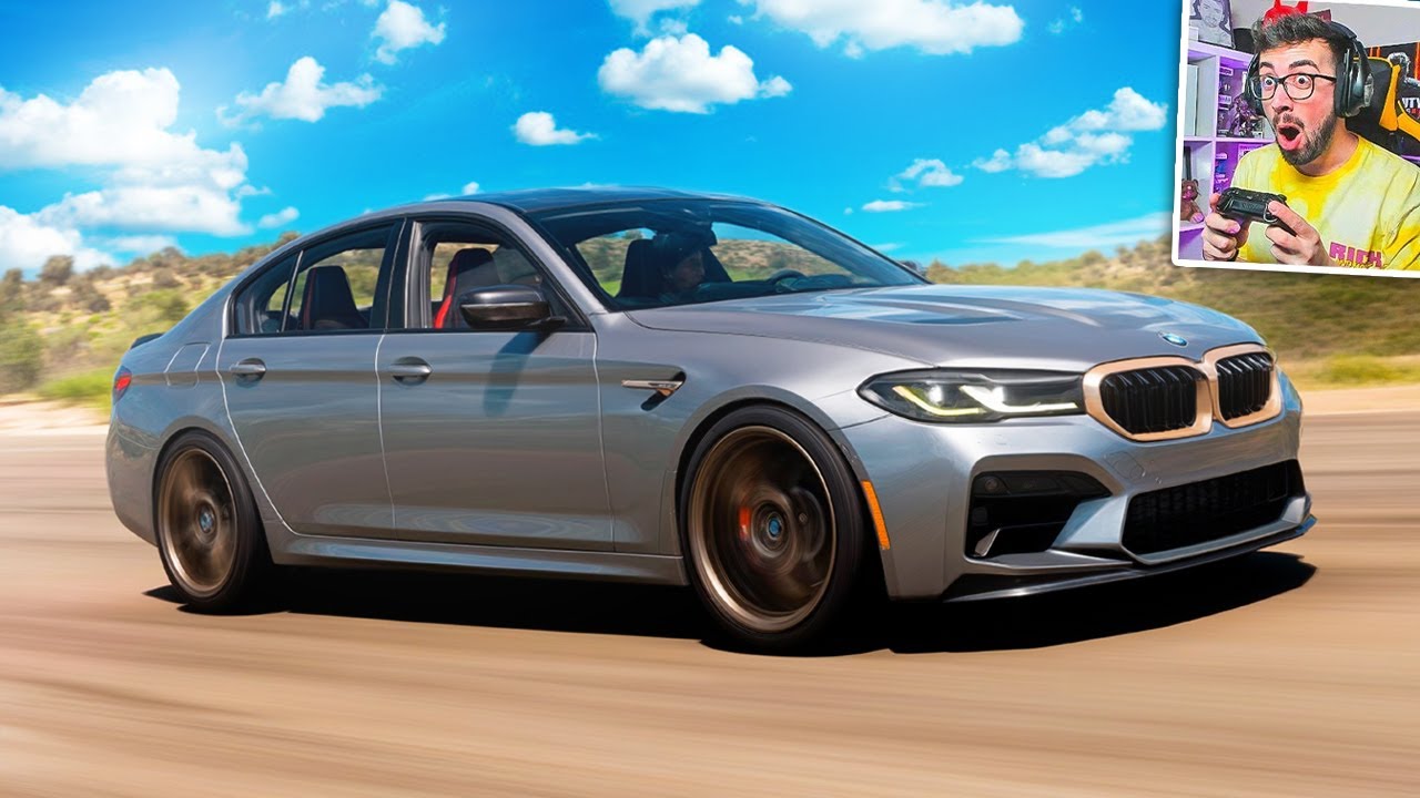 TUNEANDO un BMW M5 CS en FORZA HORIZON 5 😍 - YouTube