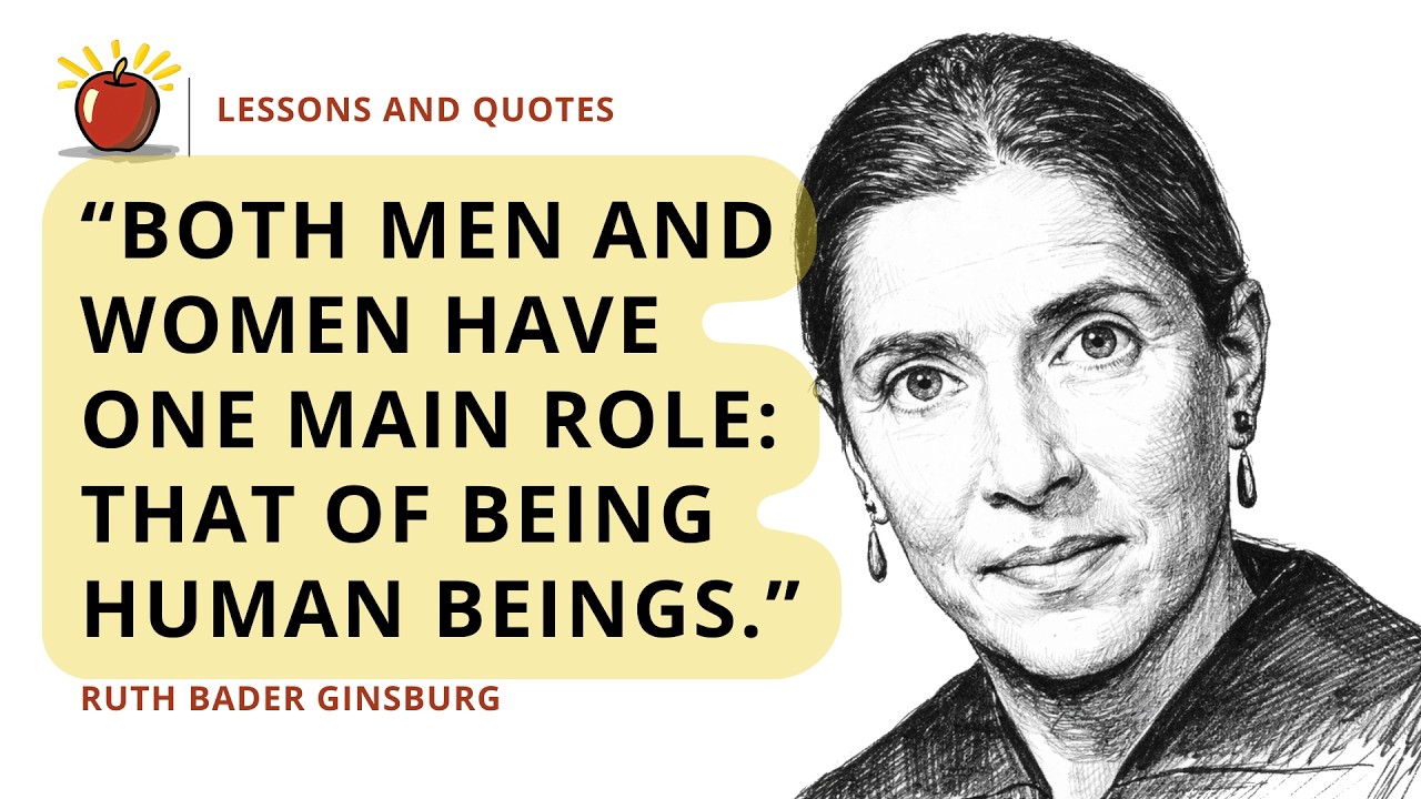 Ruth Bader Ginsburg’s Life Lessons on Power, Justice, and Freedom - YouTube
