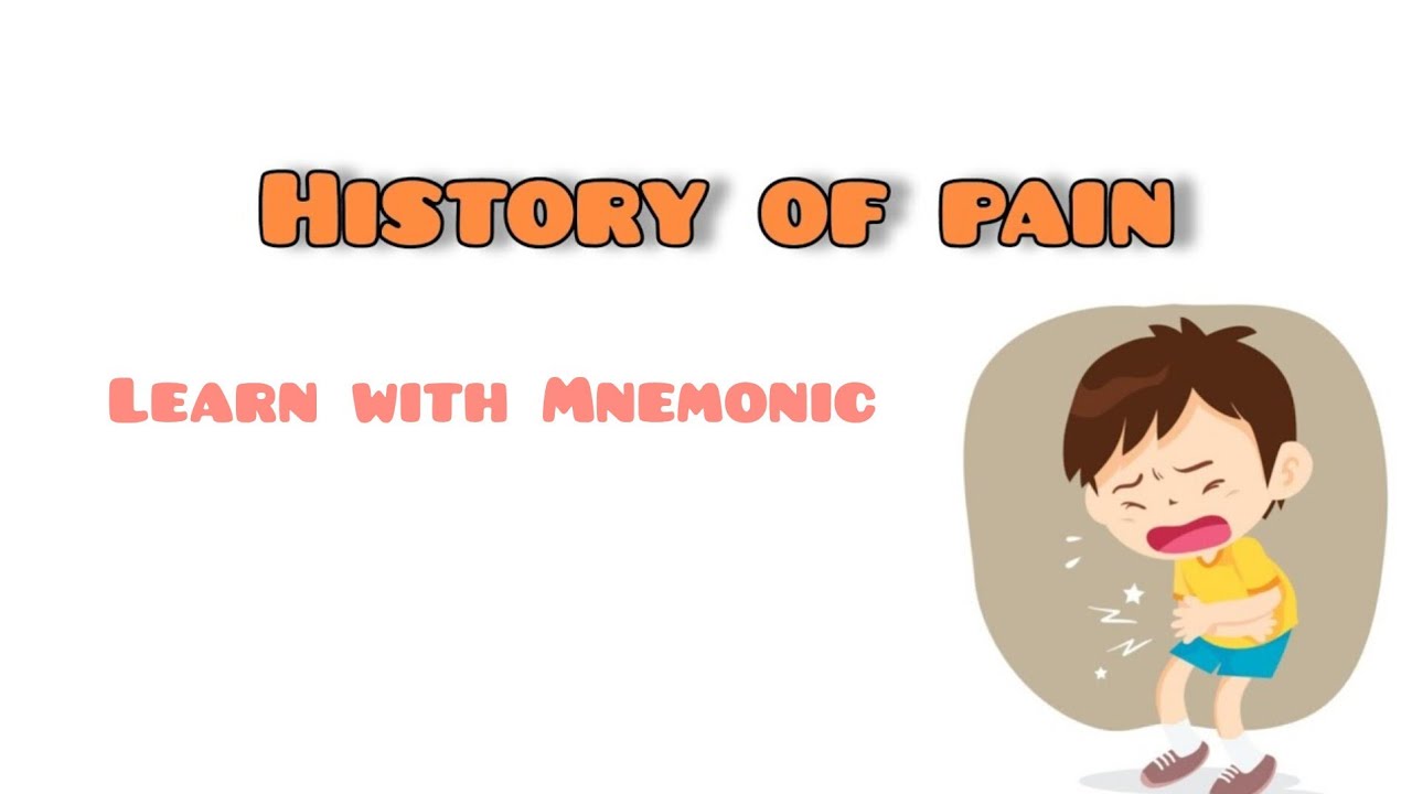 How to take History of Pain | All important points - YouTube