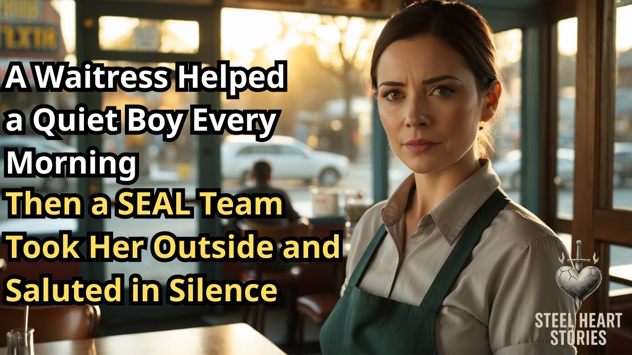 A Waitress Helped a Quiet Boy Every Morning—Then a SEAL Team Took Her ...