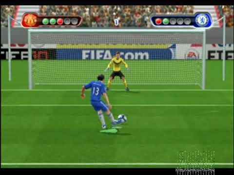 Fifa 10 Wii- Manchester United vs. Chelsea- Penalties - YouTube