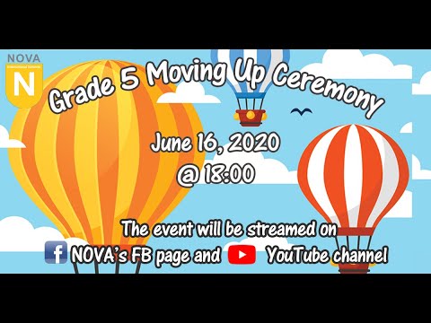 Grade 5 Moving Up Ceremony - YouTube